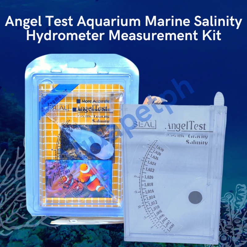 Angel Test Aquarium Marine Salinity Hydrometer Measurement Kit (SALE ...