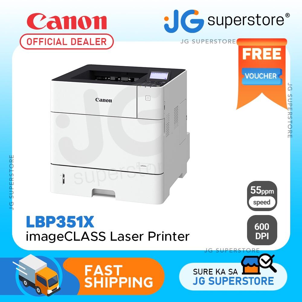 Canon imageCLASS LBP351X Monochrome Laser Printer with 600DPI Printing Resolution | JG ...