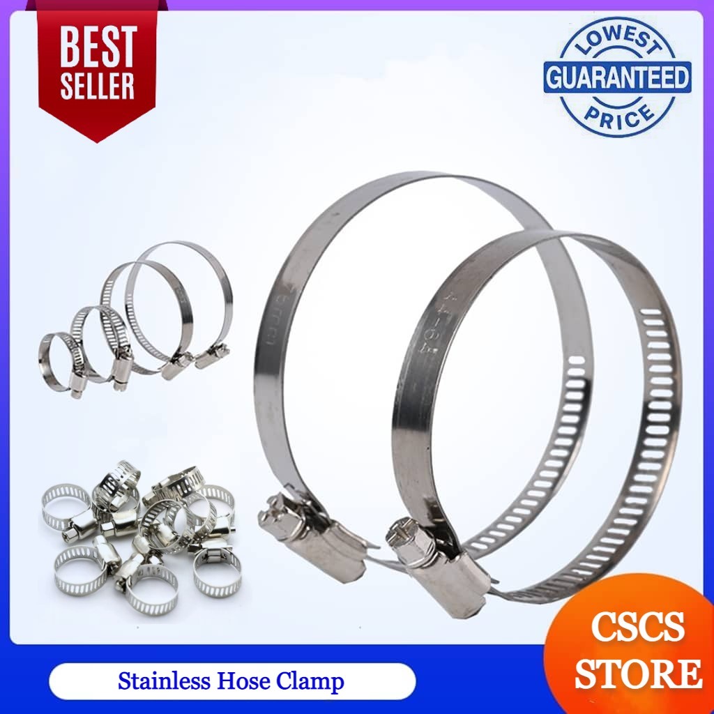Stainless Heavy Duty Hose Clamp /Metal Hose Clamp 21/2'' to 6 ...