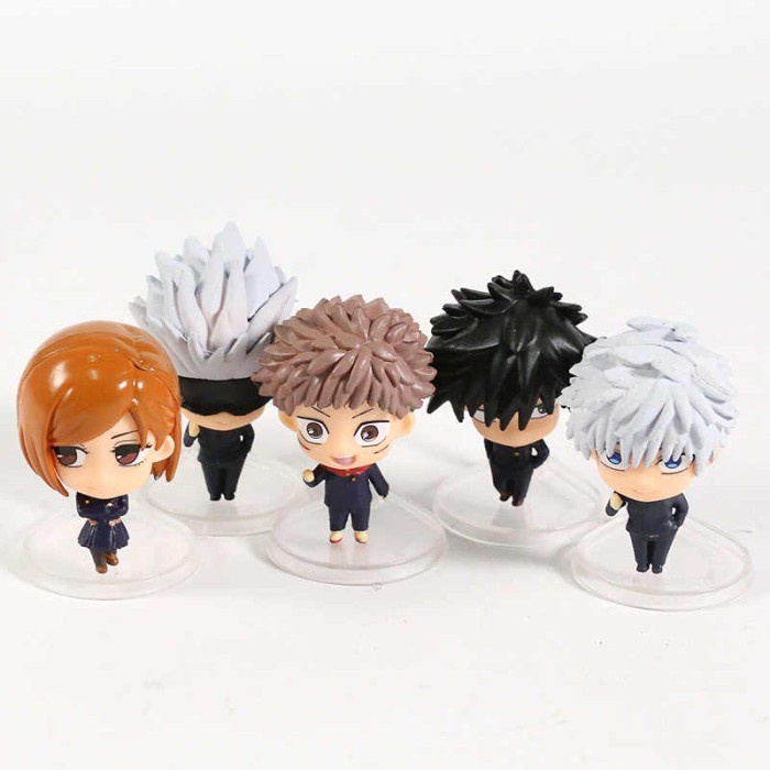 Action Figure Jujutsu Kaisen: Mini Version - Yuji, Megumi, Nobara, Gojo ...