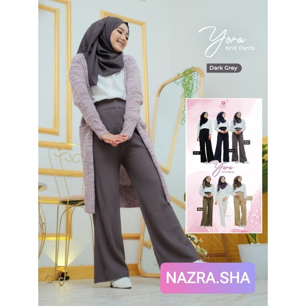 (9) YORA KNIT. Original women's stretch pants By Daffi Nazra.SHA ...