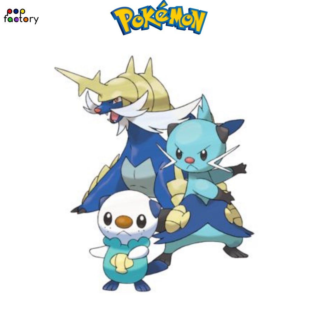 Oshawott , Dewott & Samurott Pokemon Cards TCG (5th Gen STARTER Pokemon ...