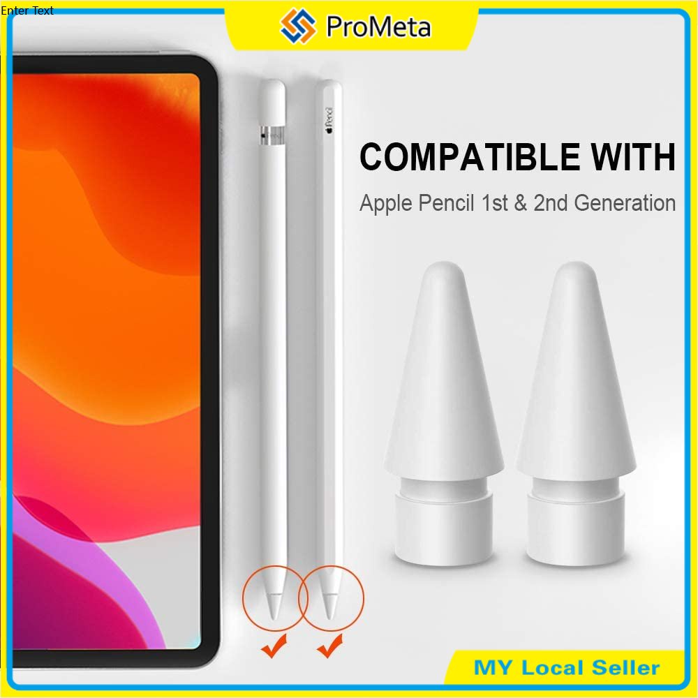 1/2/4/6pcs Stylus Pen Tips Replacement for Apple Pencil Nibs 1st 2nd ...