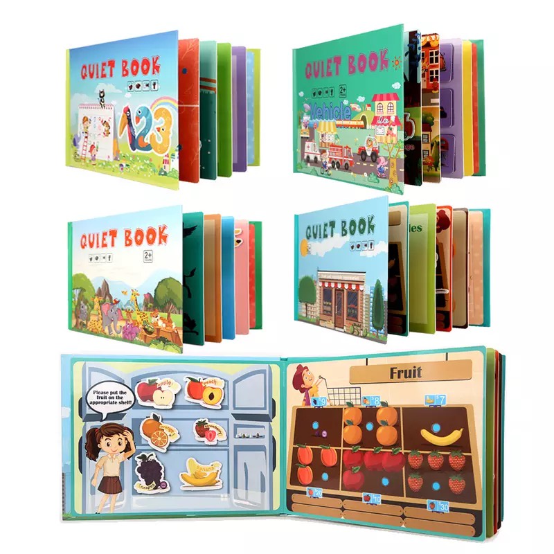 My First Quiet book busy book for Children Preschool learning Education ...