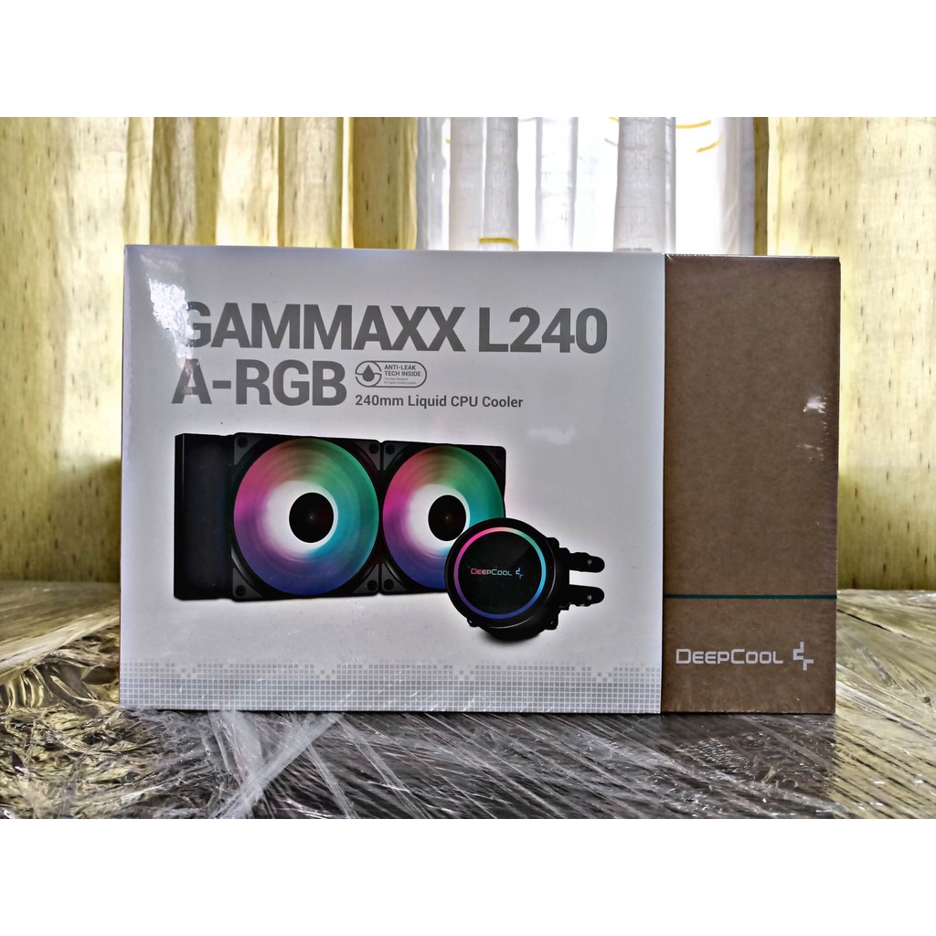 DEEPCOOL GAMMAXX L240 A-RGB LIQUID CPU COOLER | Shopee Philippines