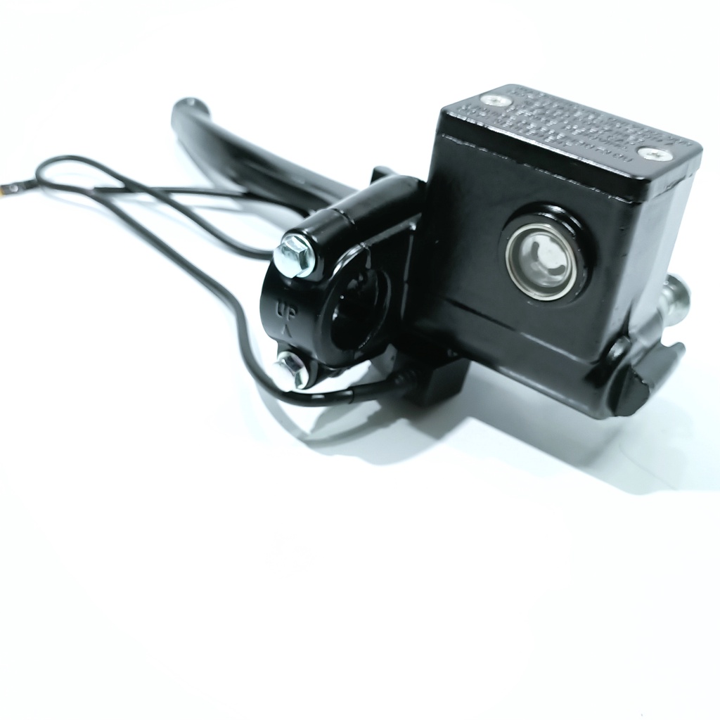 ebike left disc brake master, reservoir assembly system, with lock ...