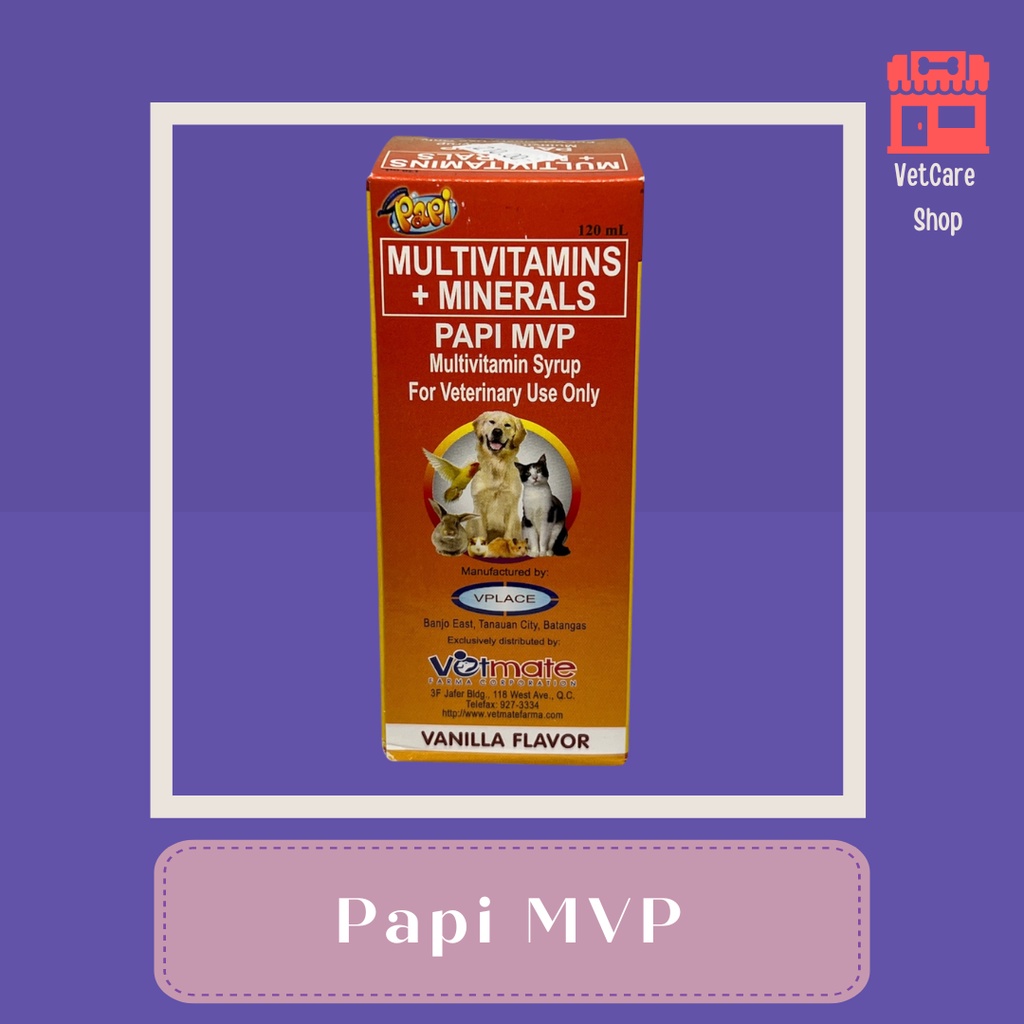 Papi MVP Multivitamins 120mL | Shopee Philippines