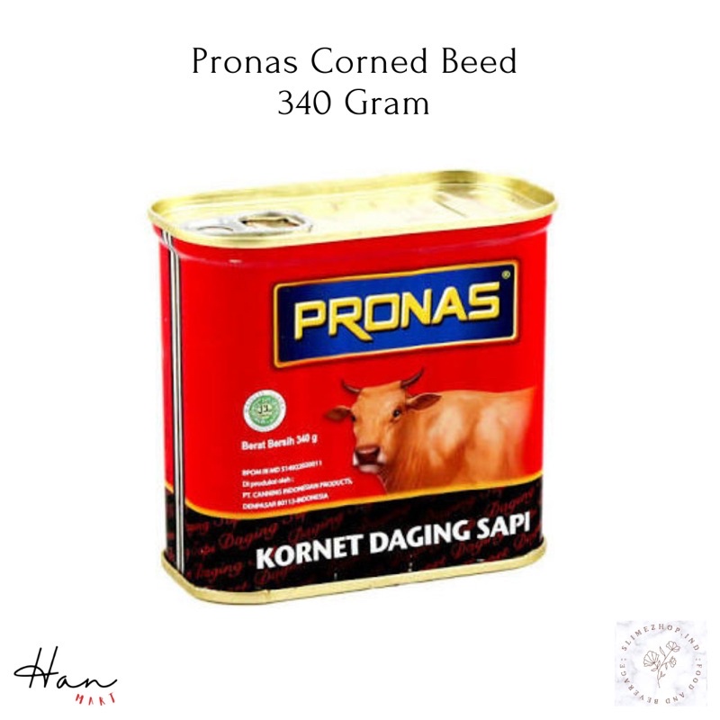 Kornet PRONAS / PRONAS CORNED BEEF 340GR | Shopee Philippines