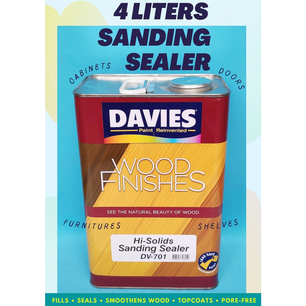 Sanding Sealer ️ 1 Gallon ️ Davies Wood Finishes ️ Hi-Solids ️ DV-701 ️ ...