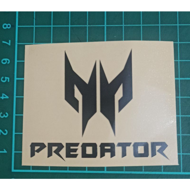 PREDATOR Cutting Stickers/Custom Motorcycle Car Variation Stickers ...