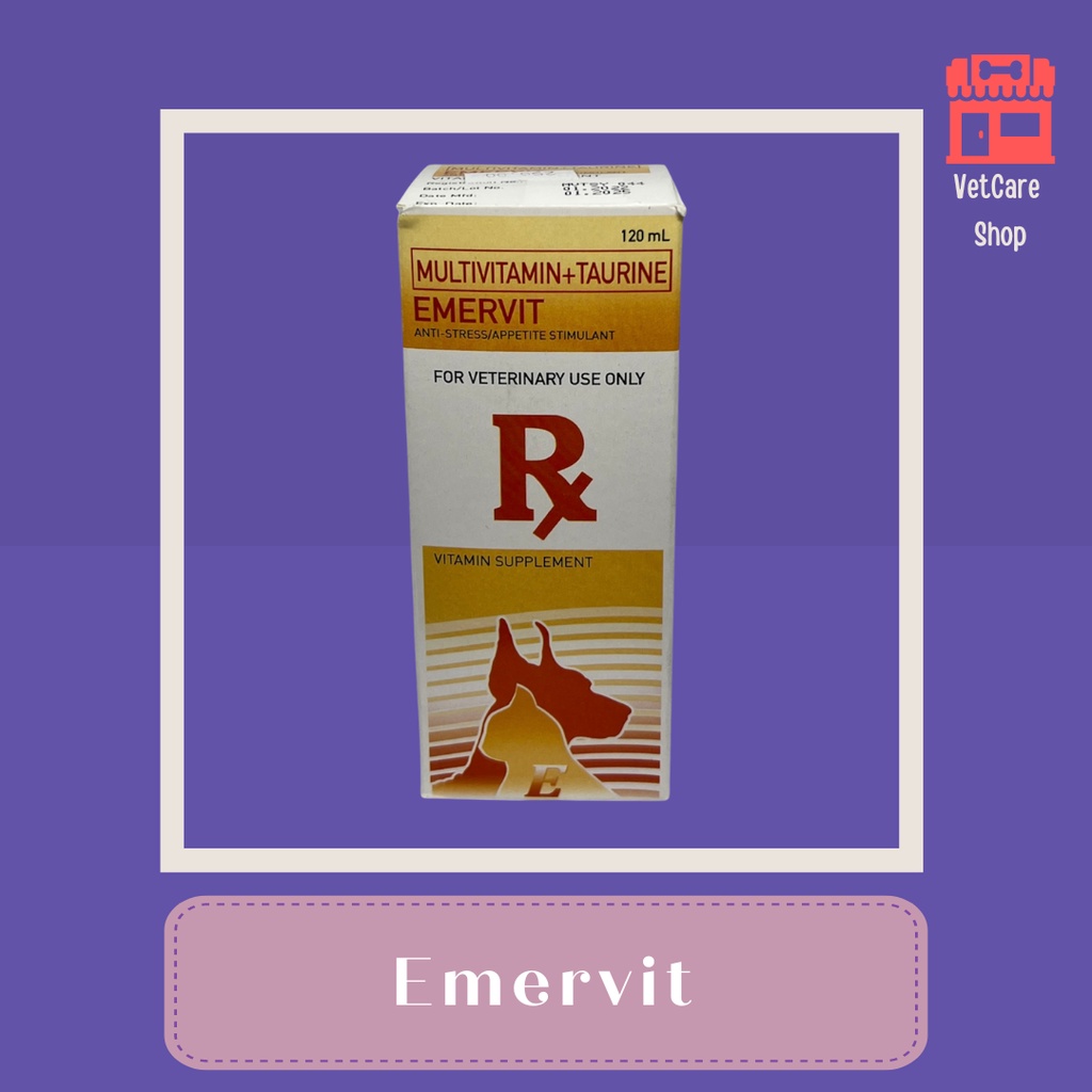 Emervit (Multivitamins with Taurine) Syrup | Shopee Philippines