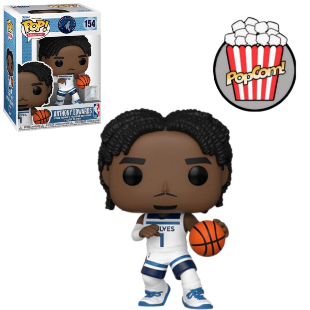 Funko Pop Basketball Wolves Anthony Edwards 154 | Shopee Philippines