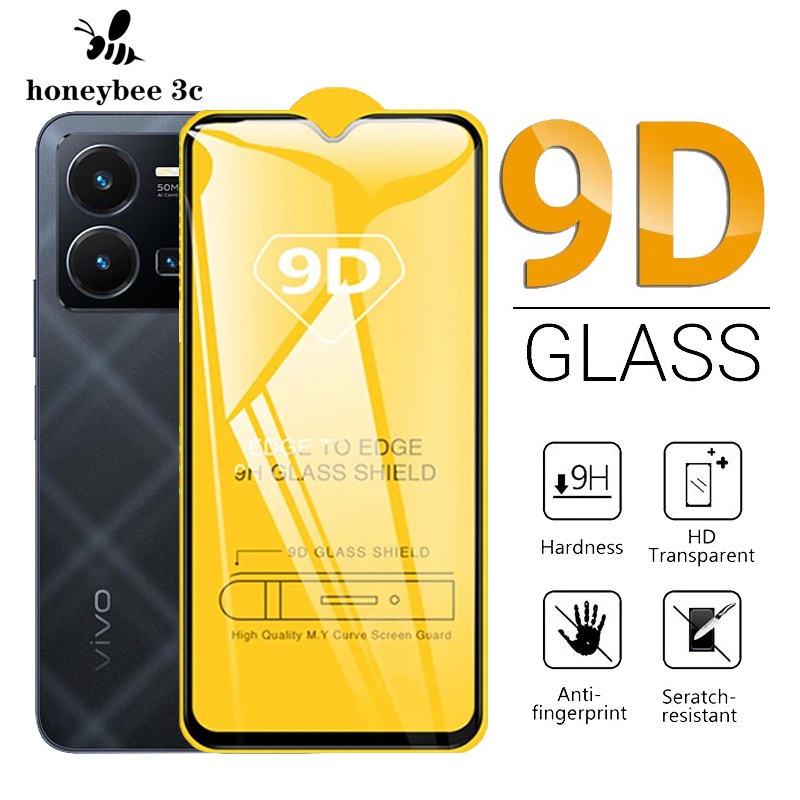 9D Full Tempered Glass VIVO Y02t Y27 Y36 Y35 Y16 Y02 Y02s Y22s Y22 Y01 Y73 Y33s Y21T Y15a Y15s ...