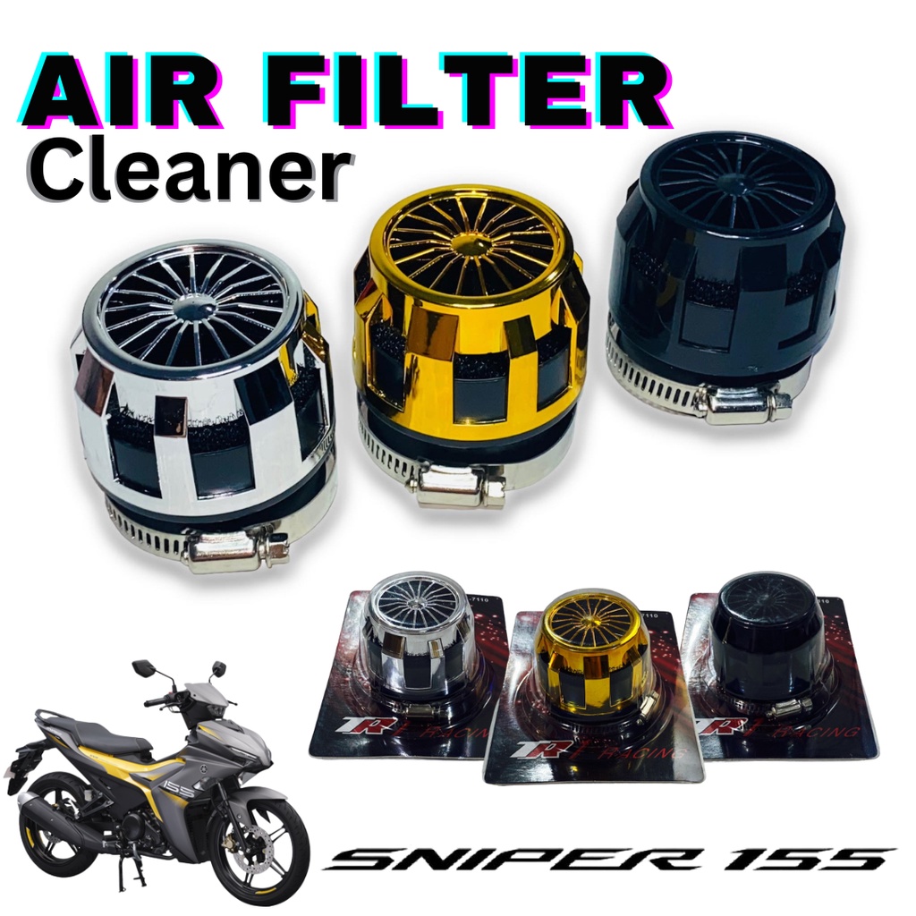 Yamaha Sniper 155 | Motorcycle Mushroom Head Air Filter Cleaner ...