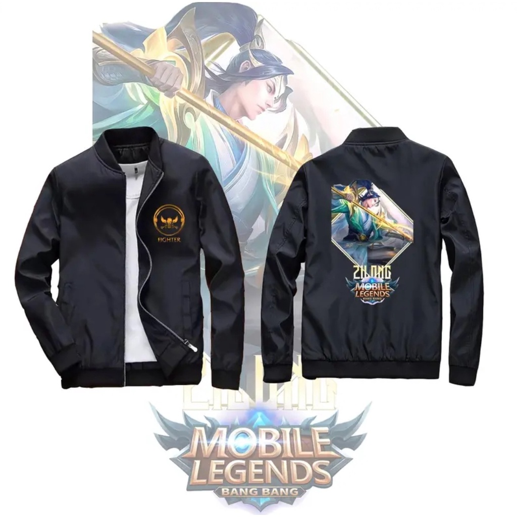 Mobile Legend Zi Long Fighter emblem design back and front trending ...