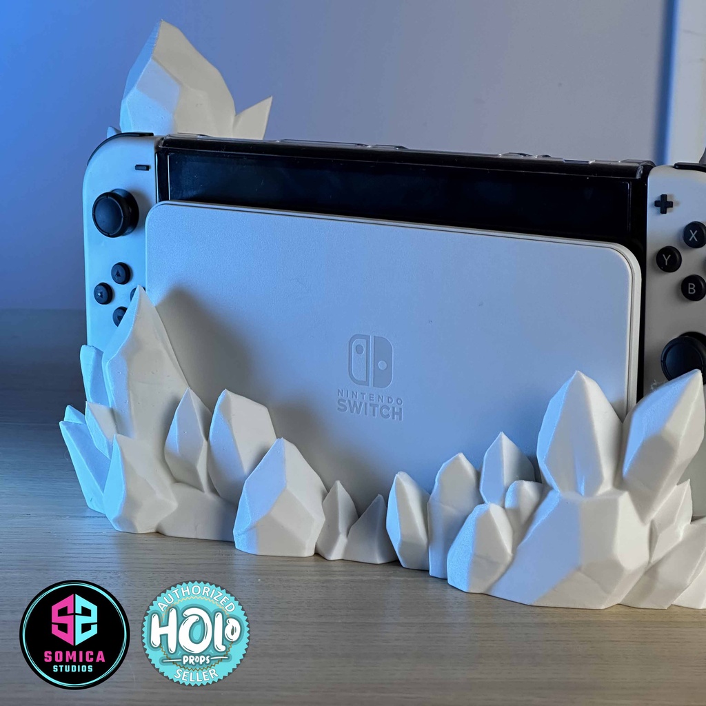 Nintendo Switch Crystal Dock Decor / Stand / Holder - V1, V2 & OLED ...