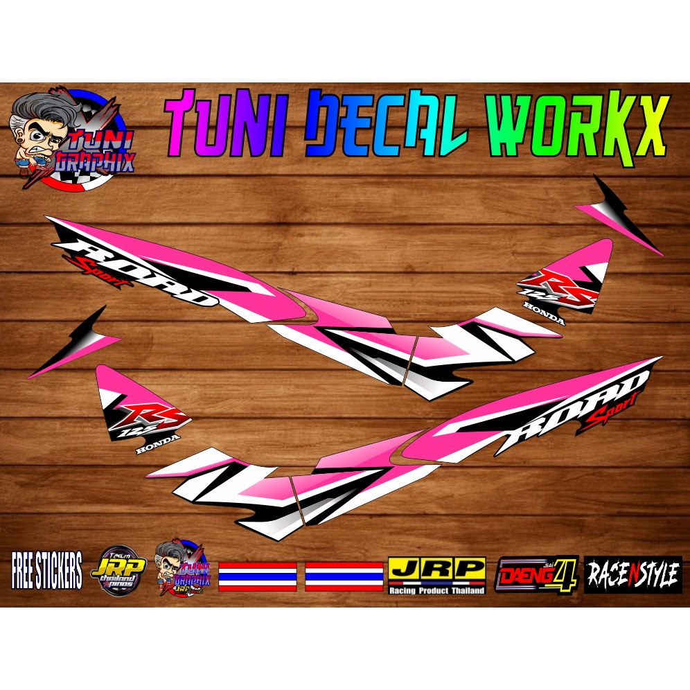 HONDA RS 125 STOCK DECAL PREMIUM QUALITY | Shopee Philippines