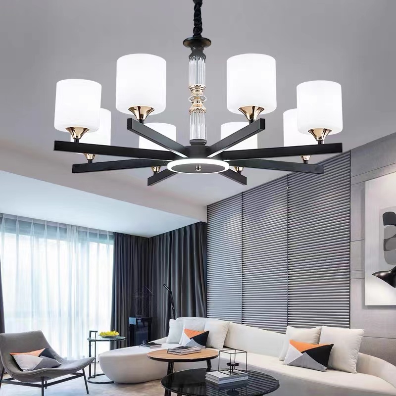 Nordic Chandelier Ceiling Light For Living Room Modern Led Dining Drop ...
