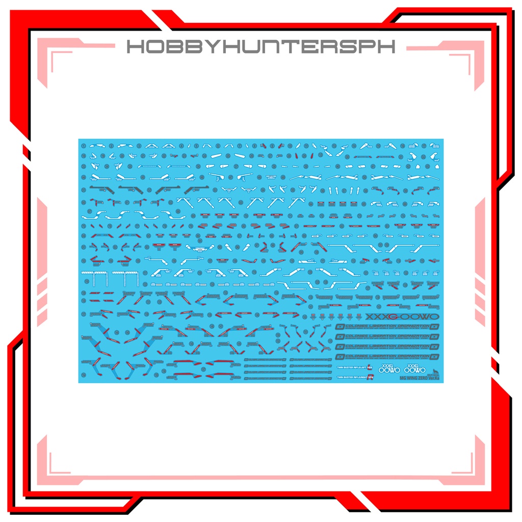 Delpi Decal MG Wing Zero EW Ver. Ka Waterslide Decals | Shopee Philippines