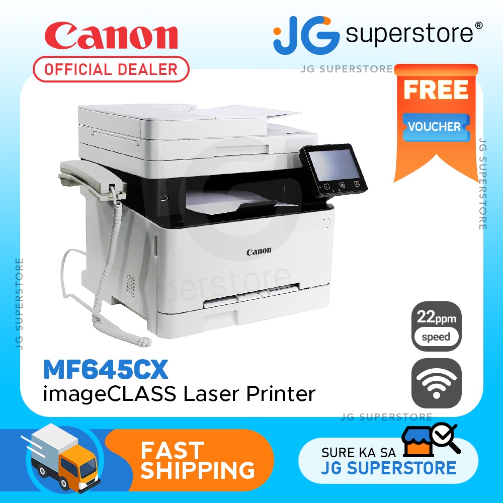 Canon imageCLASS MF645CX Color Laser Printer w/600DPI Print, Scan, Send ...
