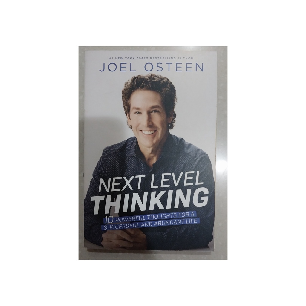 Next Level Thinking Joel Osteen | Shopee Philippines