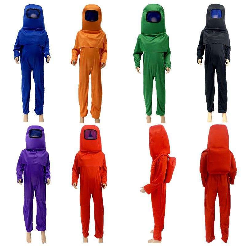 Anime Among Us Cosplay Costume Cute Children Halloween Party Stage Show ...