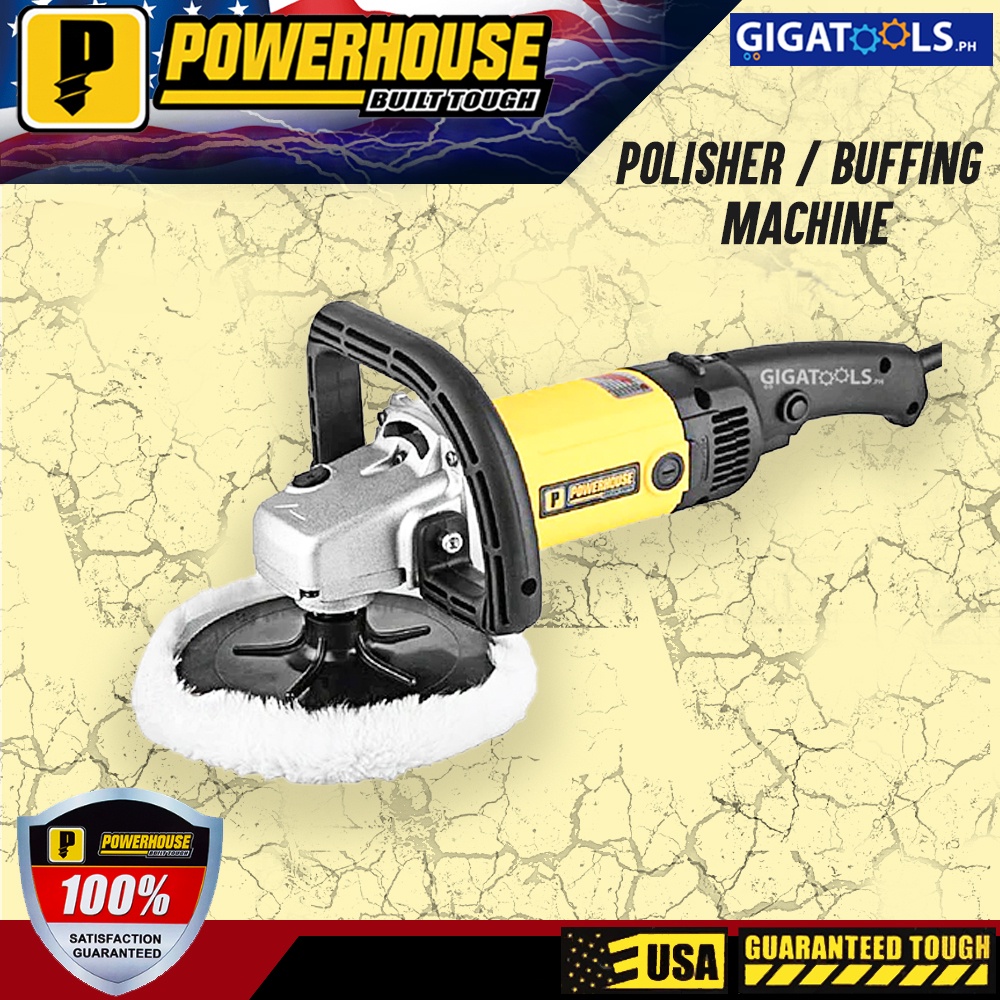 Powerhouse PHM-P9227 Professional 7-inch Polisher / Buffing Machine ...