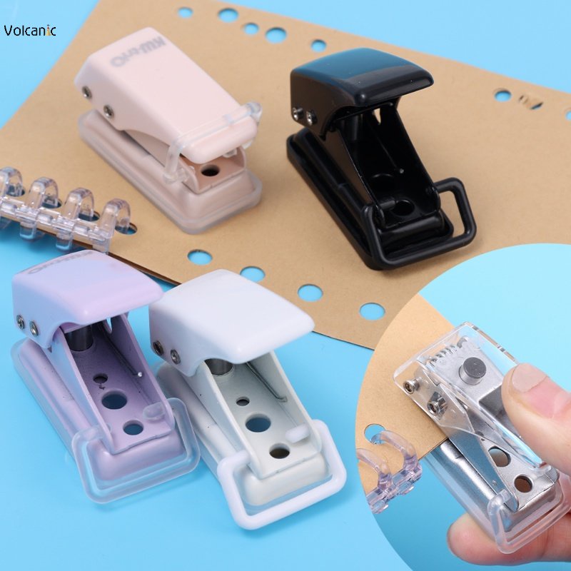 6mm Hole Mini Puncher Paper Cutter Single Ring Holes Portable Punch ...