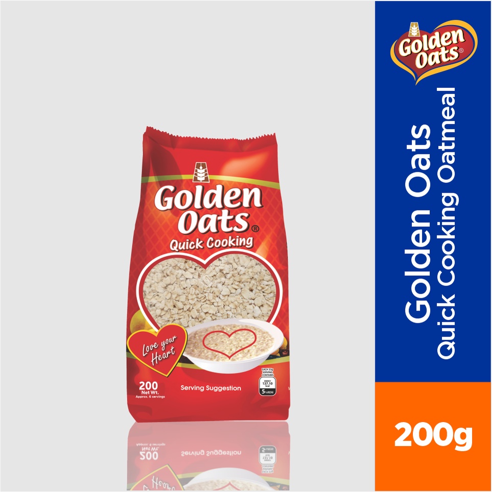 GOLDEN OATS Quick Cooking Oats 200g | Shopee Philippines