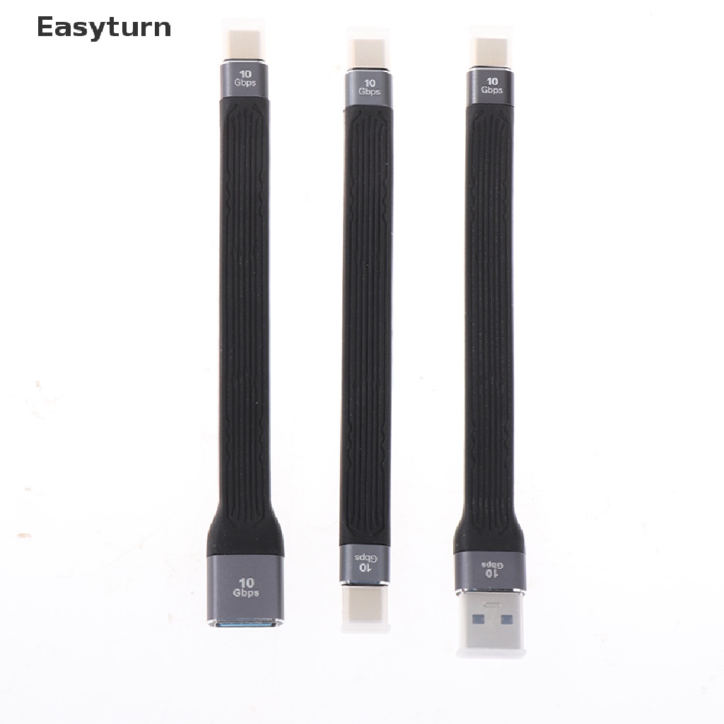 Easyturn Ultra Short USB To Type C Cable USB 3.1 Gen 2 USB C Quick ...