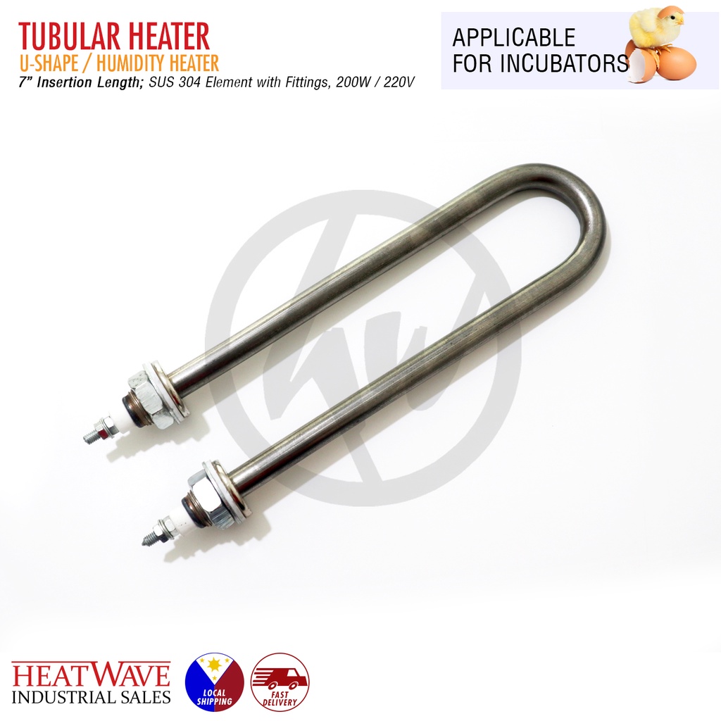 U-Shape Humidity Heater for Incubators (Tubular Heater) | Shopee ...