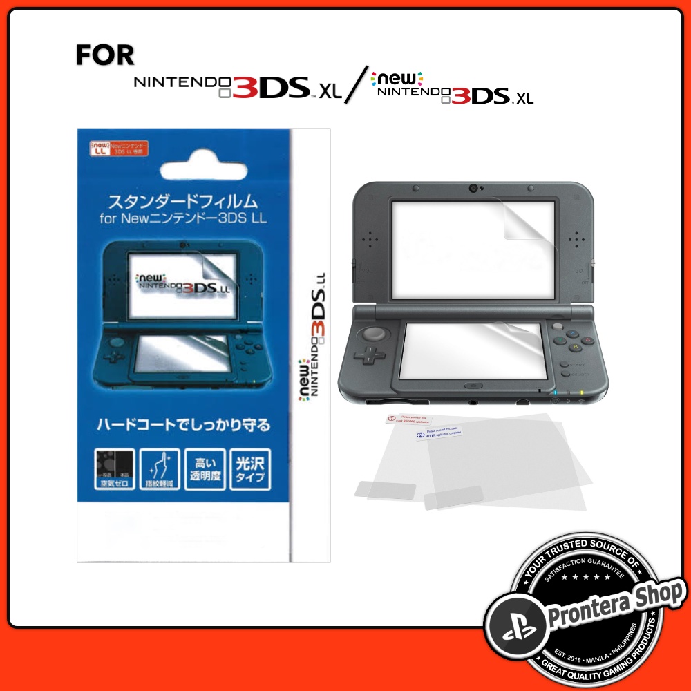 Nintendo New 3DS XL LL Premium Clear Film Screen Protector For Top ...