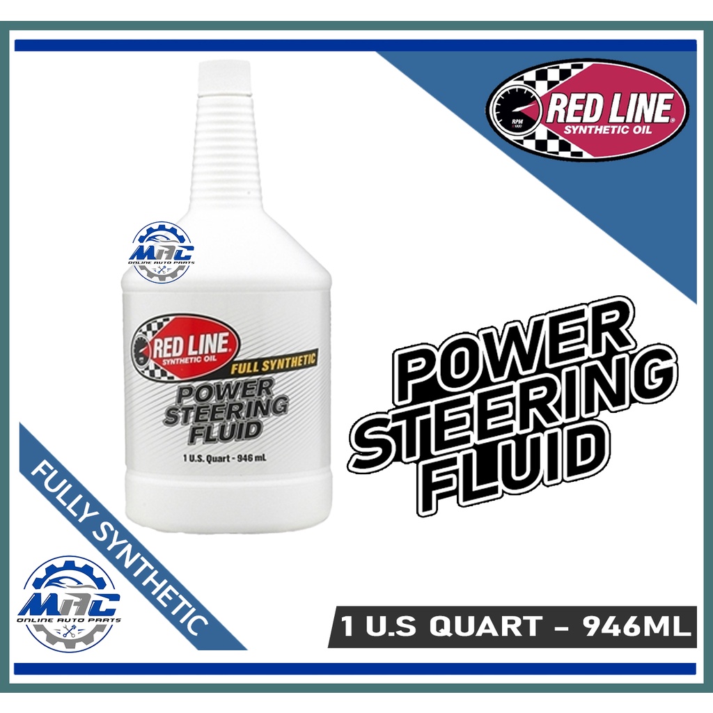 RED LINE POWER STEERING FLUID ( 1 QUART ) | Shopee Philippines
