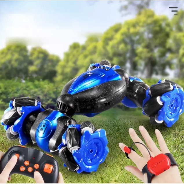 1:12 2.4G Dancing 4WD Dual Hand Gesture Radio Remote Control RC Drift ...