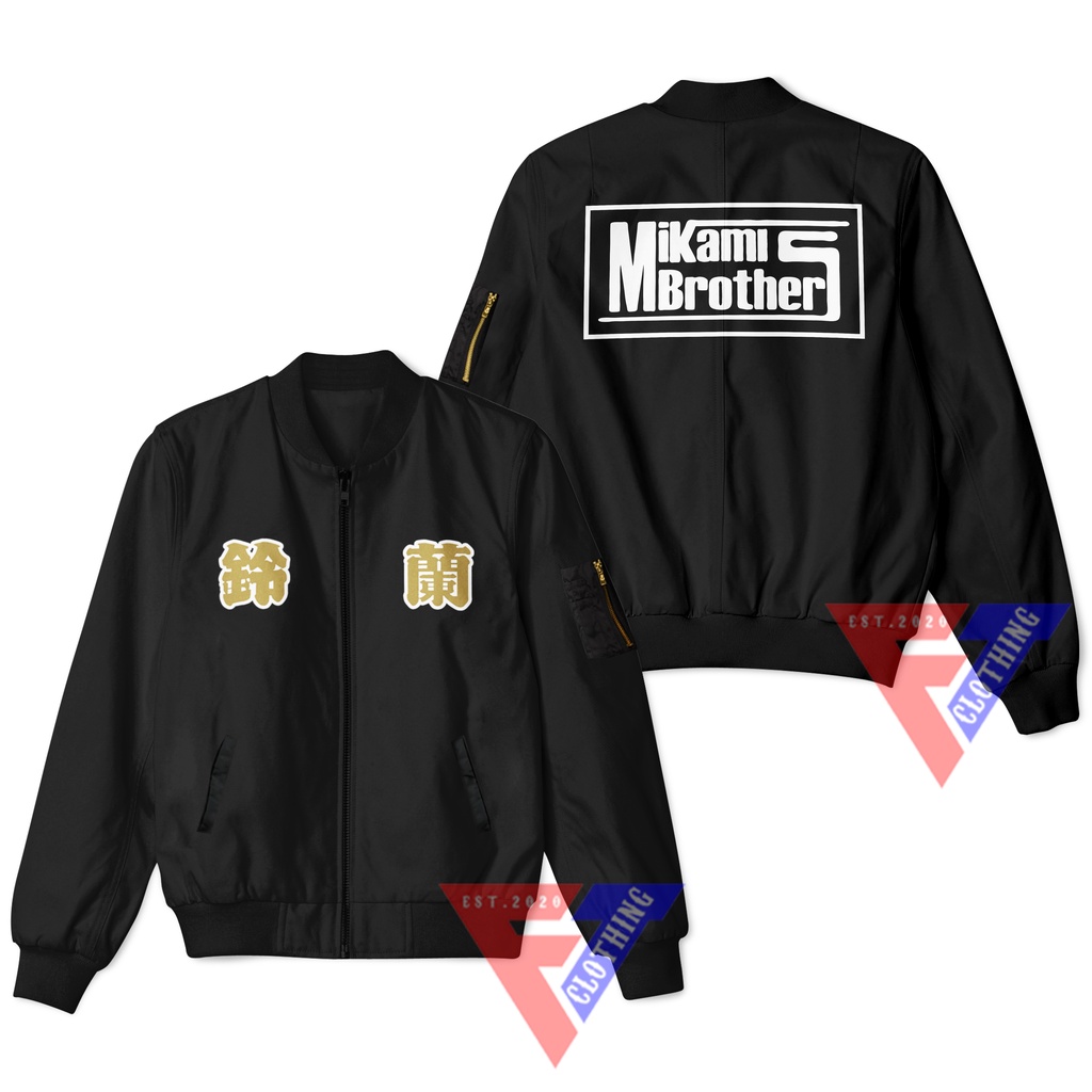 Mikami Brothers Suzuran High And Low Sukajan Bomber Jacket | Shopee ...