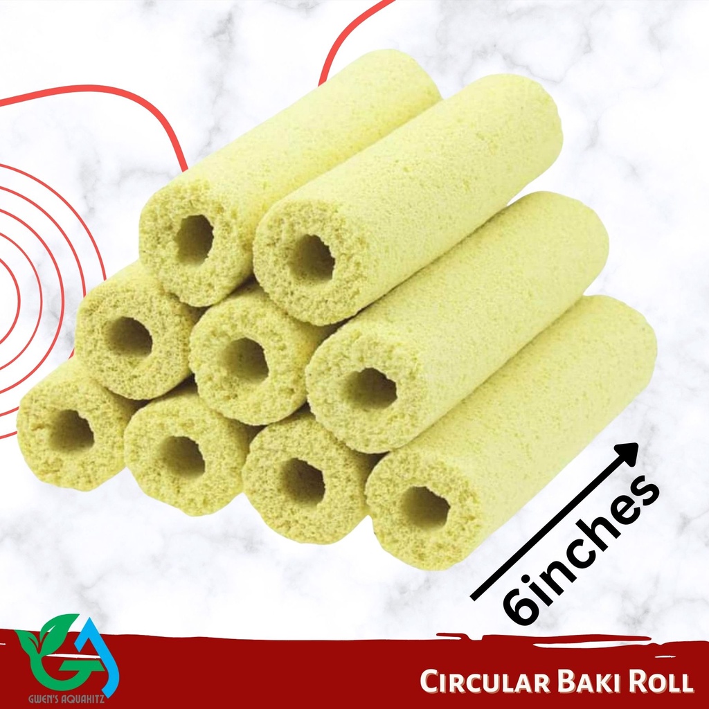 Filter Media for Aquarium[Ceramic, Lava, Porous Rings, Baki Roll ...