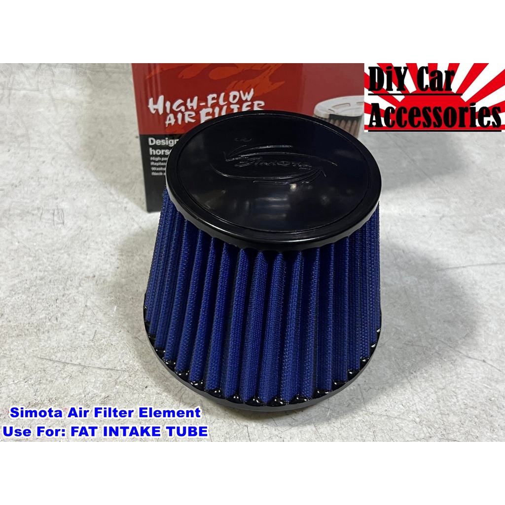 Simota Air filter Element Blue for Fat Intake Tube | Shopee Philippines