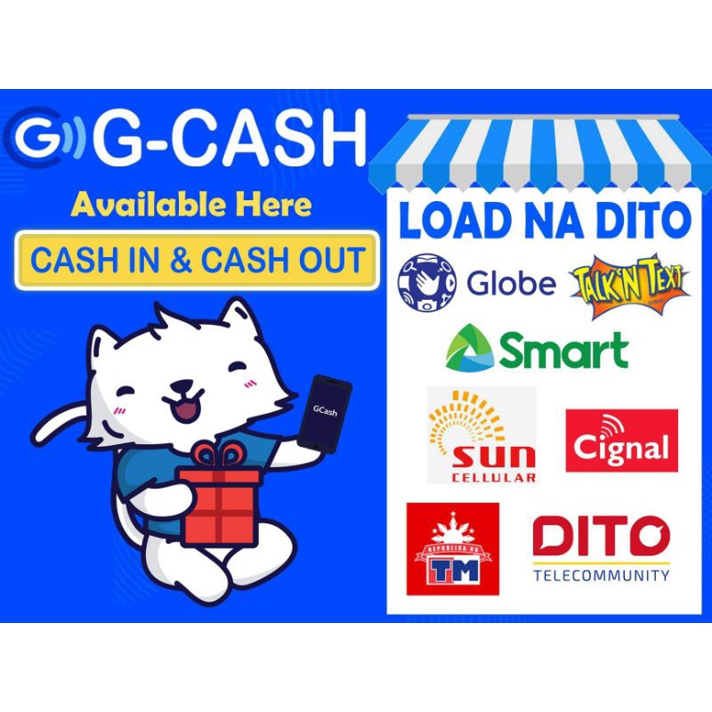 GCash Tarpaulin Landscape | Shopee Philippines
