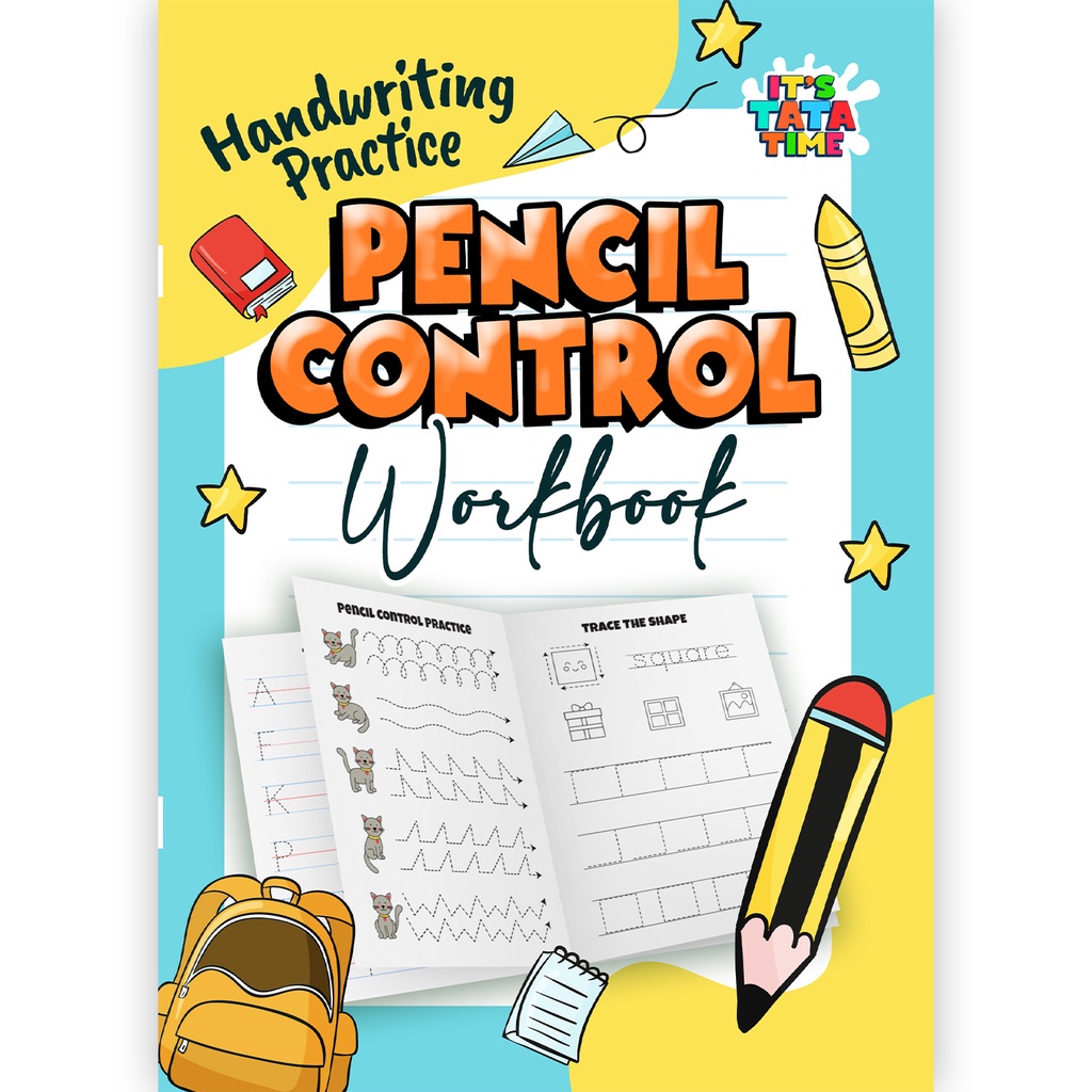 Pencil Control Workbook - Handwriting Practice | Shopee Philippines