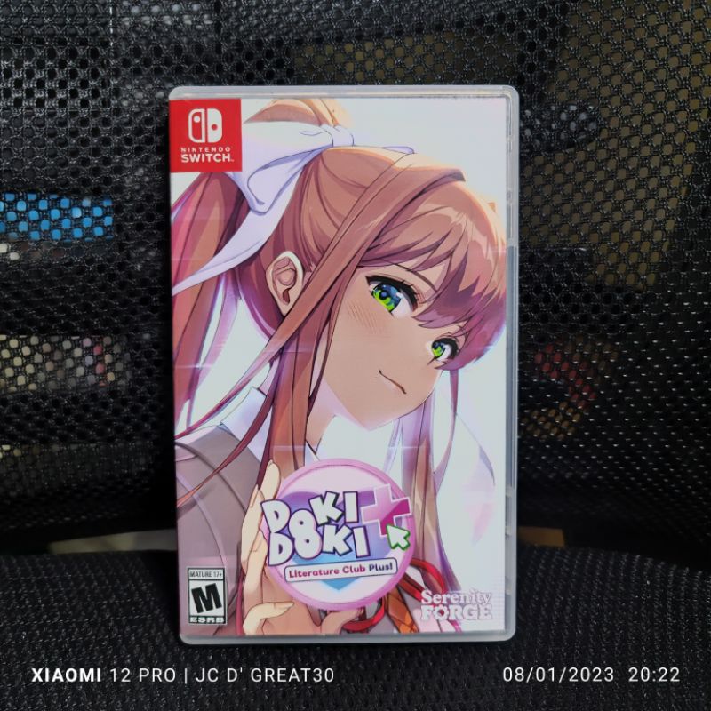 Doki doki literature club plus switch game | Shopee Philippines