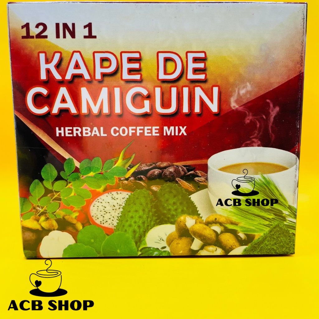 12 in 1 Herbal Coffee Mix (Kape De Camiguin) | Shopee Philippines