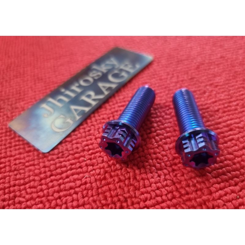 Titanium G5 Rear Caliper Bracket Bolt for Nmax / Xmax **SOLD PER PIECE ...
