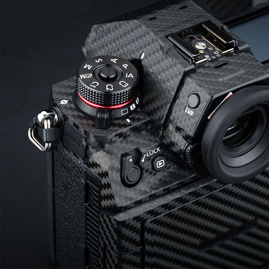 Anti-Scratch Camera Carbon Fiber Film Protector Sticker Skin For S5 S1 ...