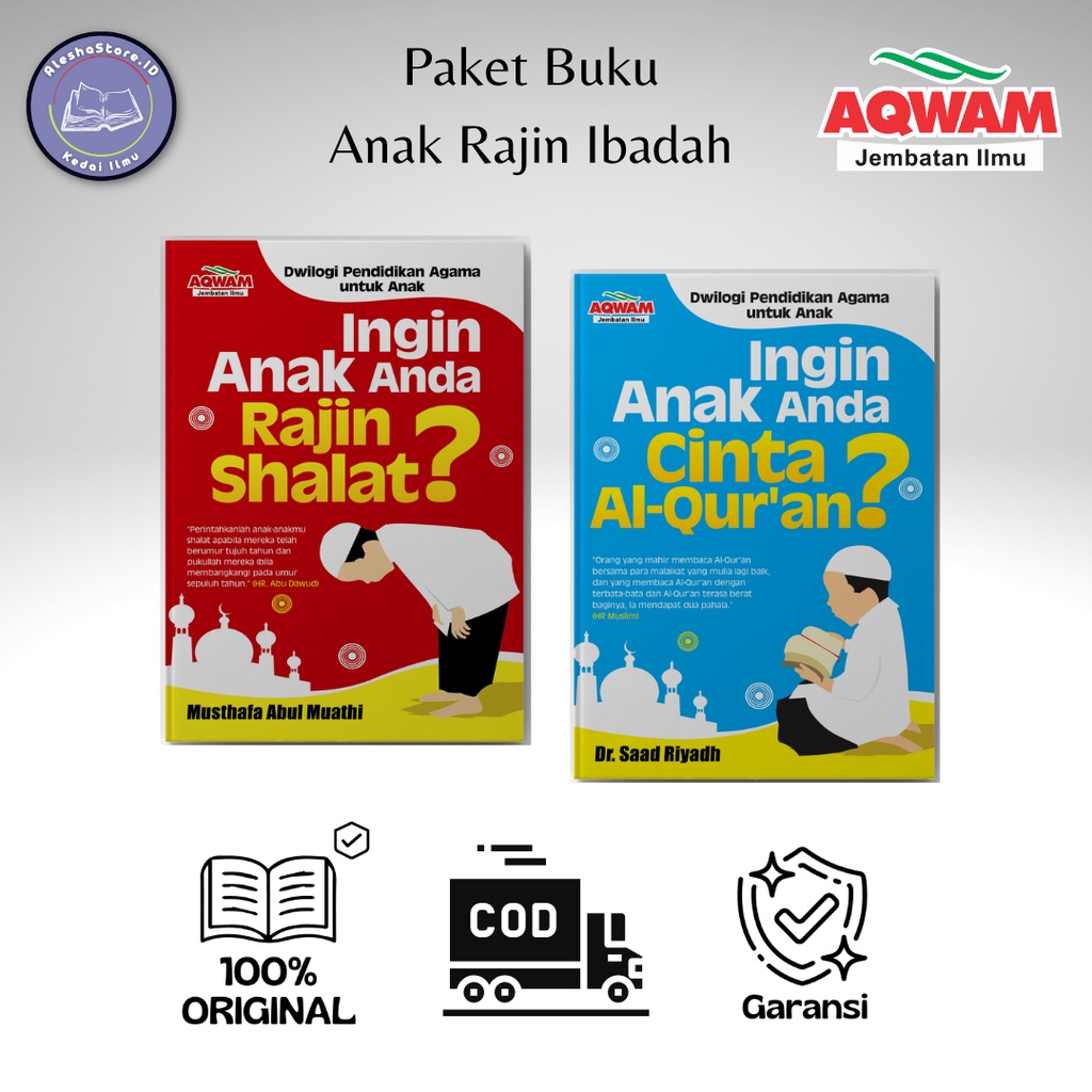 Islamic Parenting Book Package For Children Diligently Pray & Love Al ...