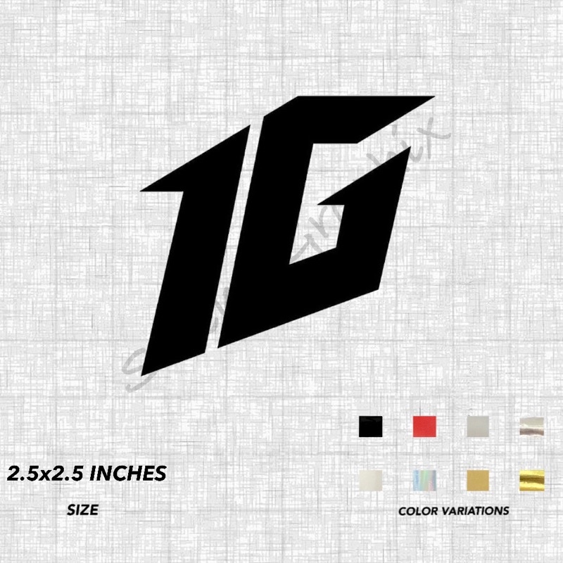 1G Sticker - Waterproof Cut Out Sticker | Shopee Philippines