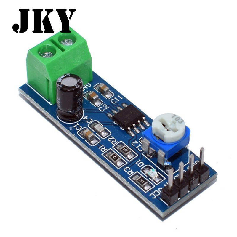 LM386 audio power amplifier module 200 times gain power amplifier board ...