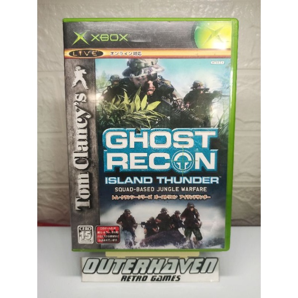 XBOX OG Ghost Recon Island Thunder NTSC J (Standard Edition) | Shopee ...