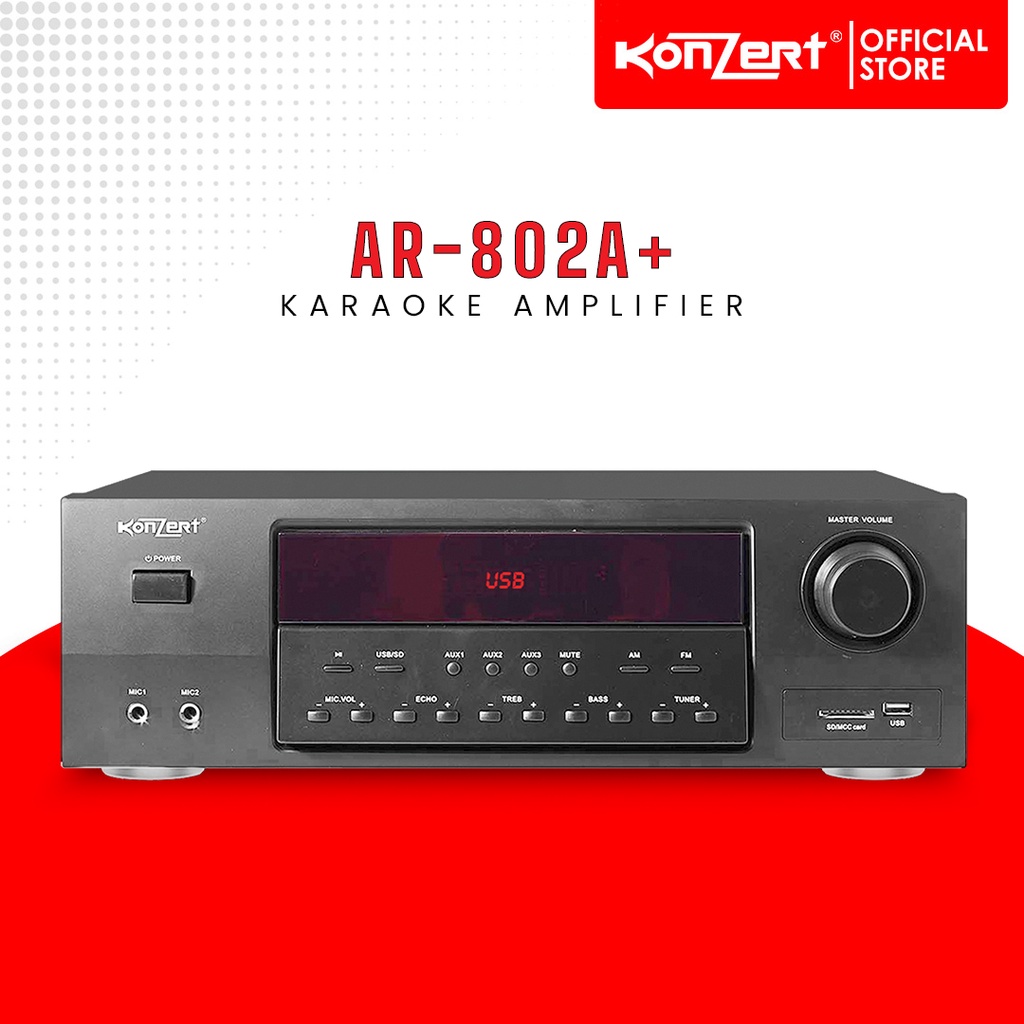 Konzert AR-802A+ Amplifier | Shopee Philippines