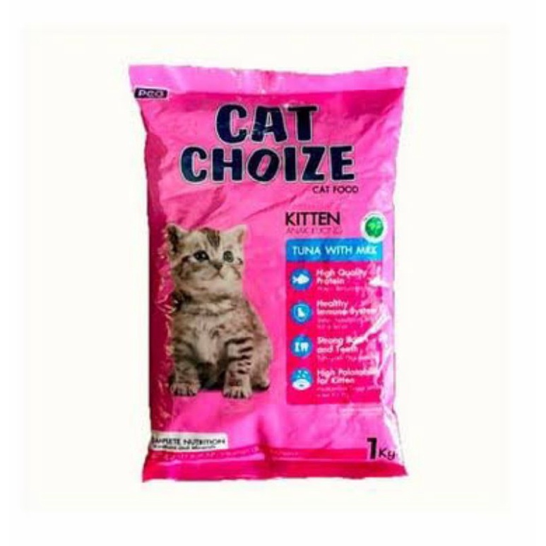 Cat Choize Kitten/ Dry Cat Food Tuna Cat Choize 1 Kg | Shopee Philippines