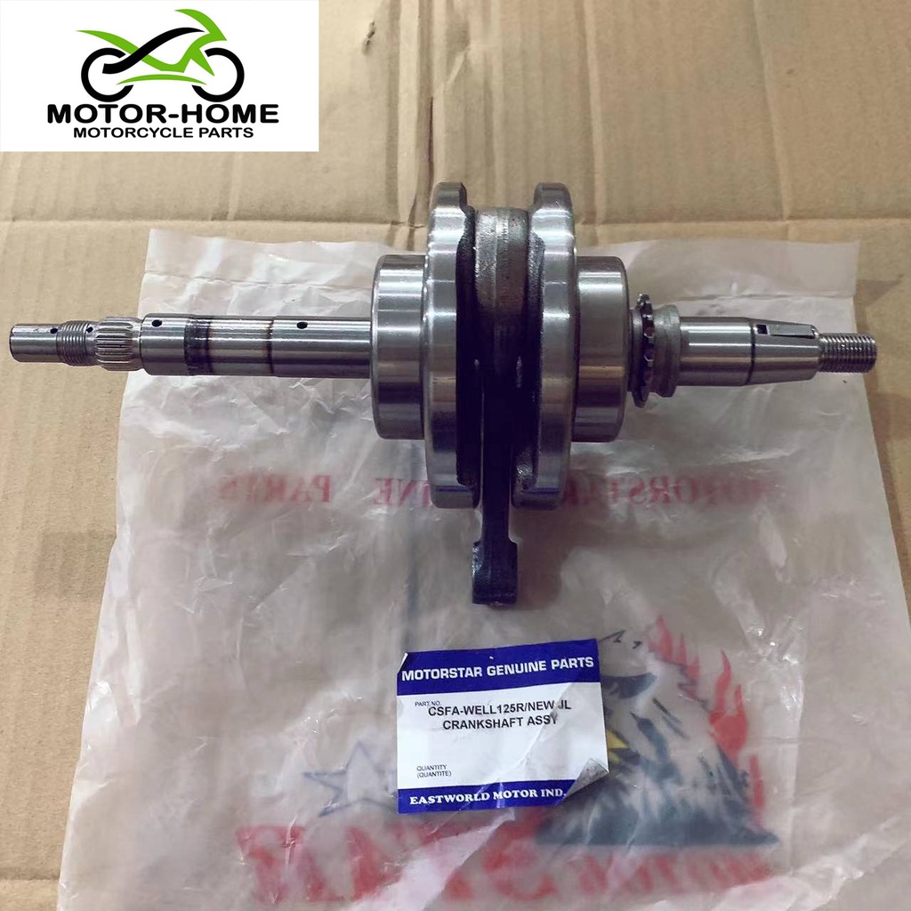 WELL125R/WELL125 NEW JL CRANKSHAFT ASSY For Motorcycle Parts MOTORSTAR ...